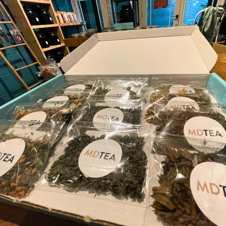 Green Tea Taster Box – making 24 cups | MDTEA – MDTea